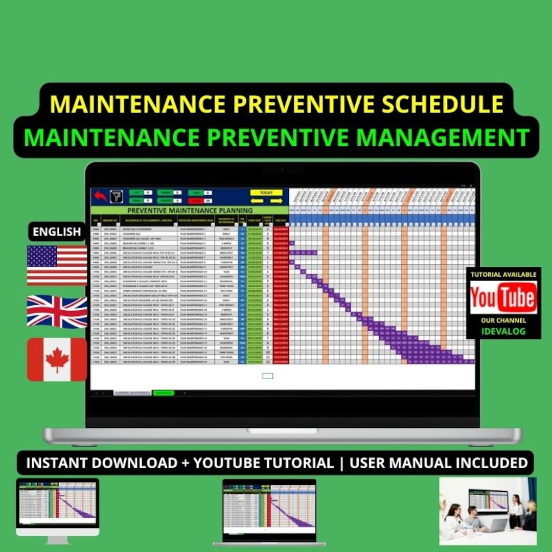 Preventative Maintenance Schedule | Preventive Maintenance Management ...