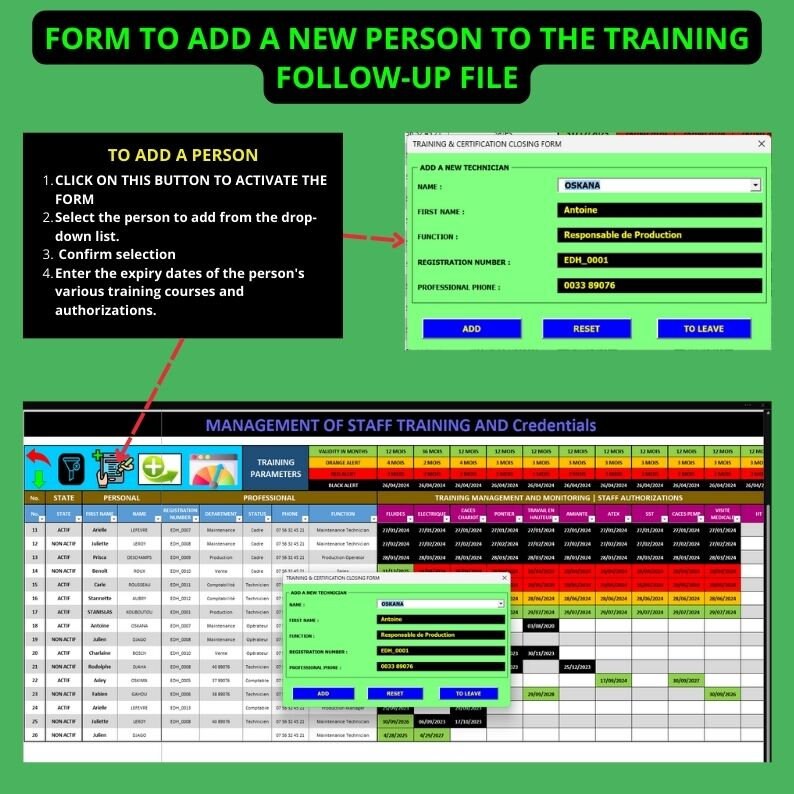 Employee Training Plan & Tracker | Training and Accreditation ...