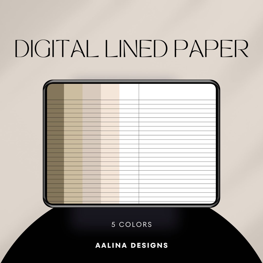 Printable Lined Paper | College Ruled + Graph + Dotted | Paper for Note ...