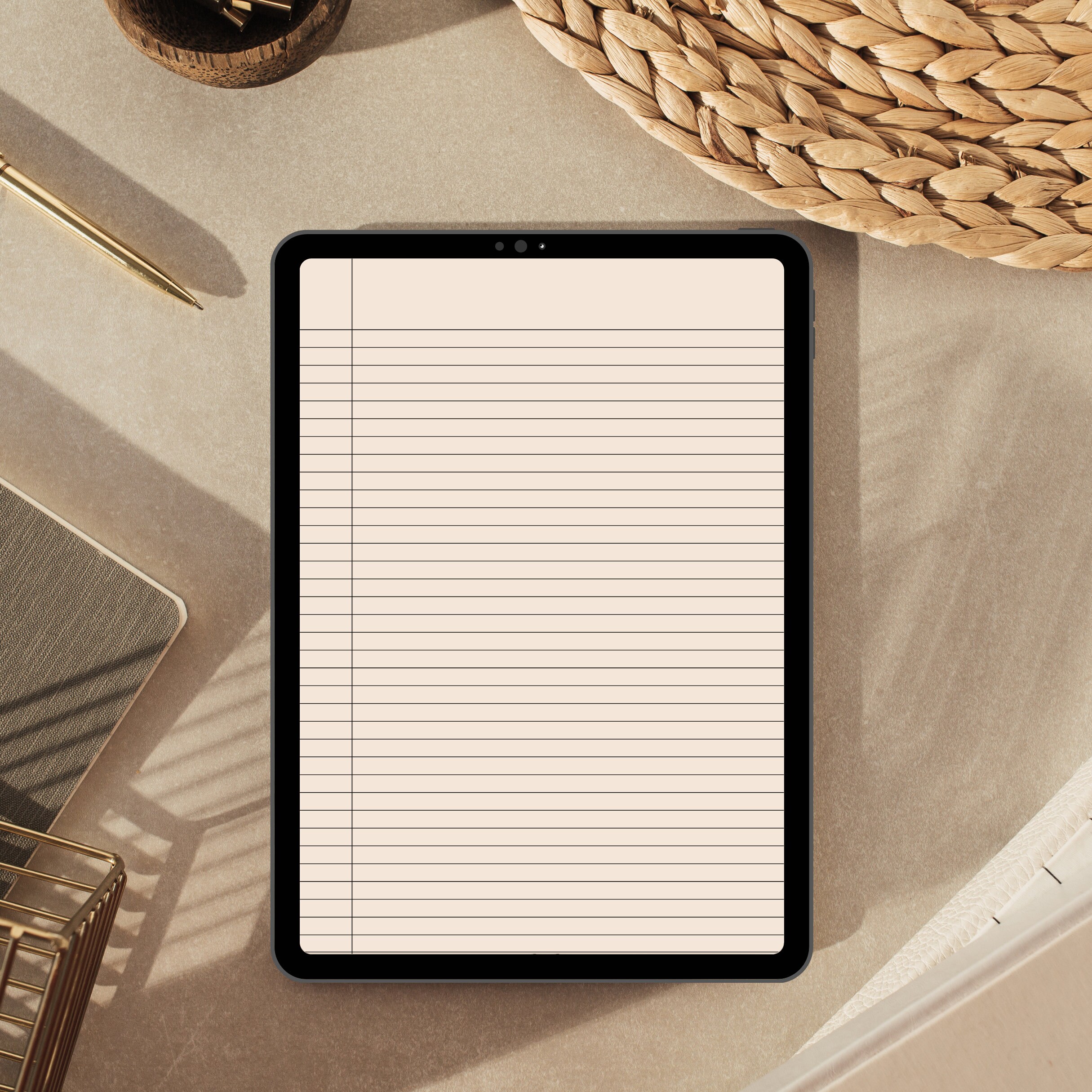 Printable Lined Paper | College Ruled + Graph + Dotted | Paper for Note ...
