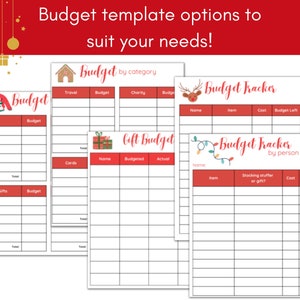 Holiday Planner Printable and Download, Christmas Planner, Christmas ...
