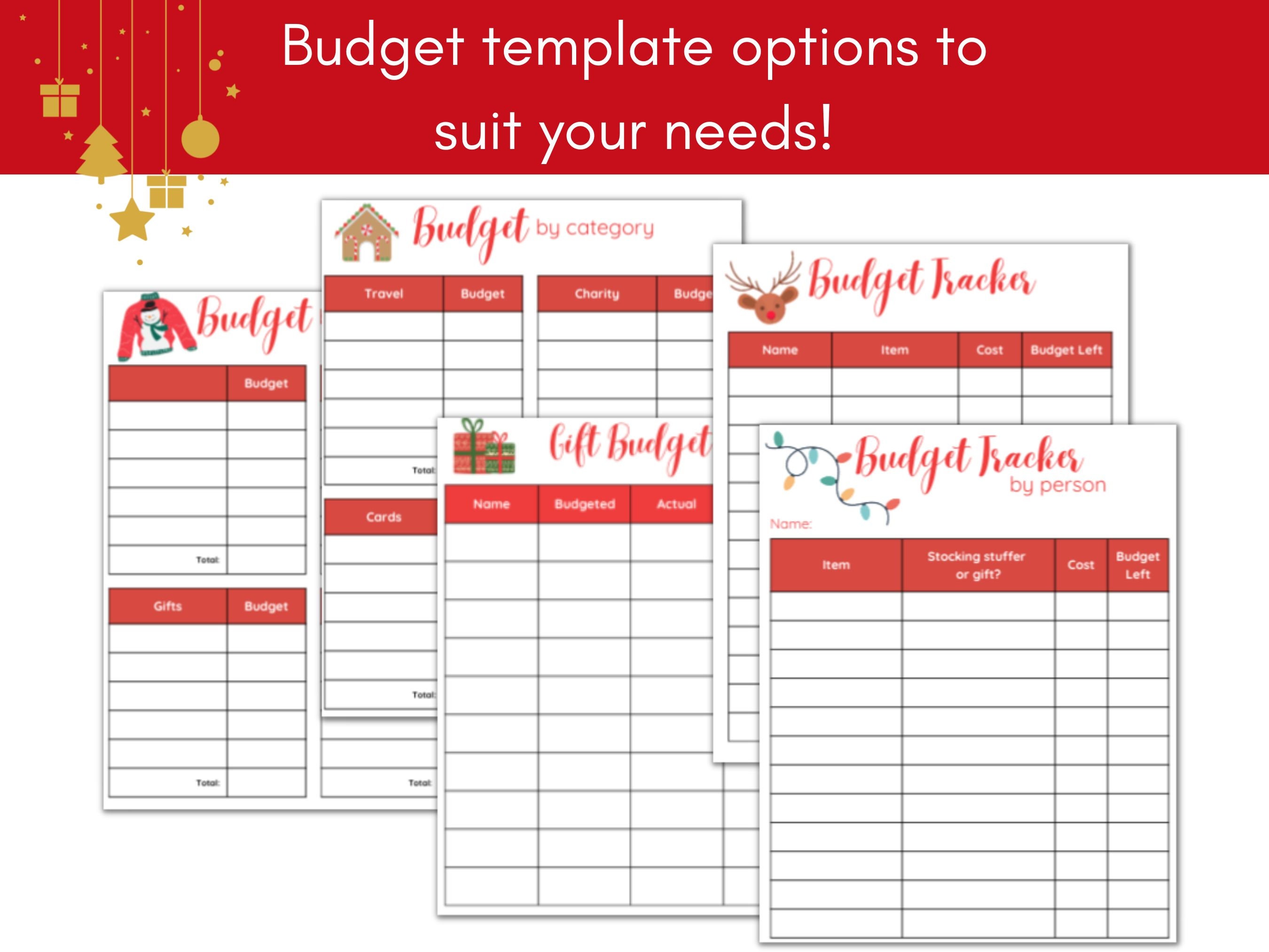 Holiday Planner Printable and Download, Christmas Planner, Christmas ...