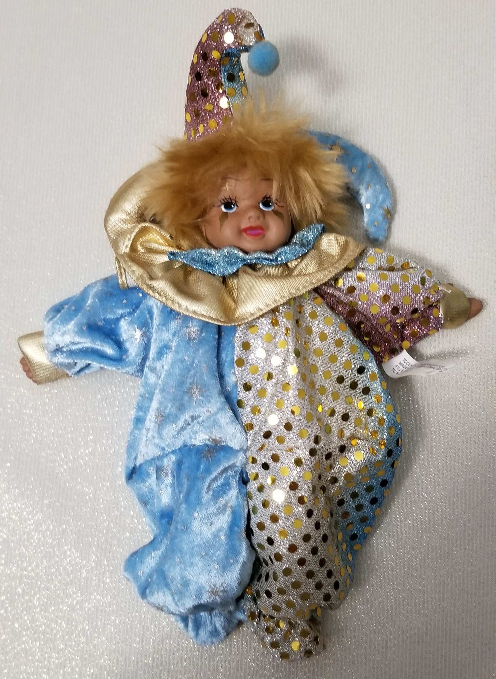 Collection of Vintage Porcelain Jester Clown Dolls - Etsy