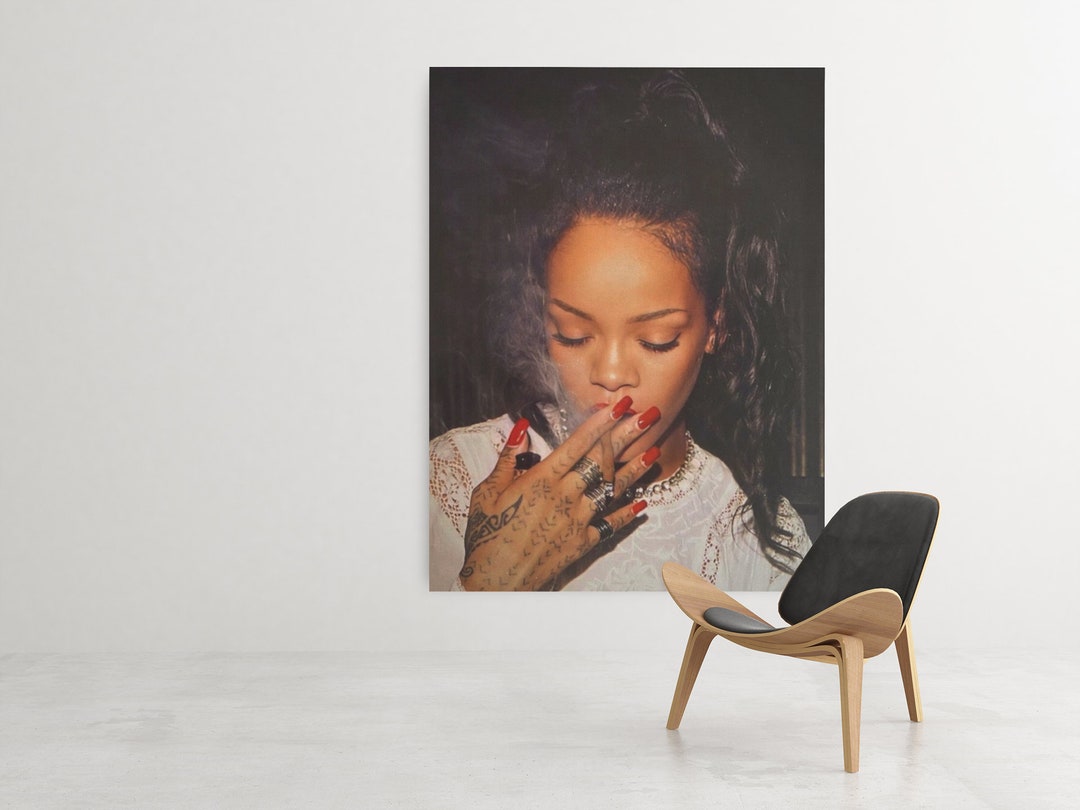Rihanna Poster, Singer Poster, Vintage Poster, Fashion Art, Rihanna Fan ...