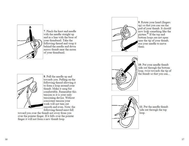 PDF of Nålbinding - the Åsle Mitten Stitch - an Instruction Manual, U ...