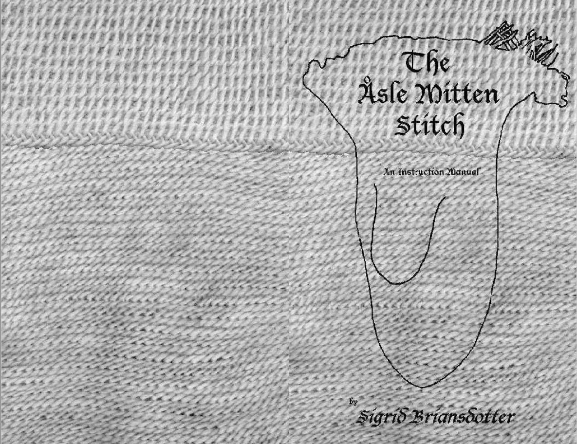 PDF of Nålbinding - the Åsle Mitten Stitch - an Instruction Manual, U ...