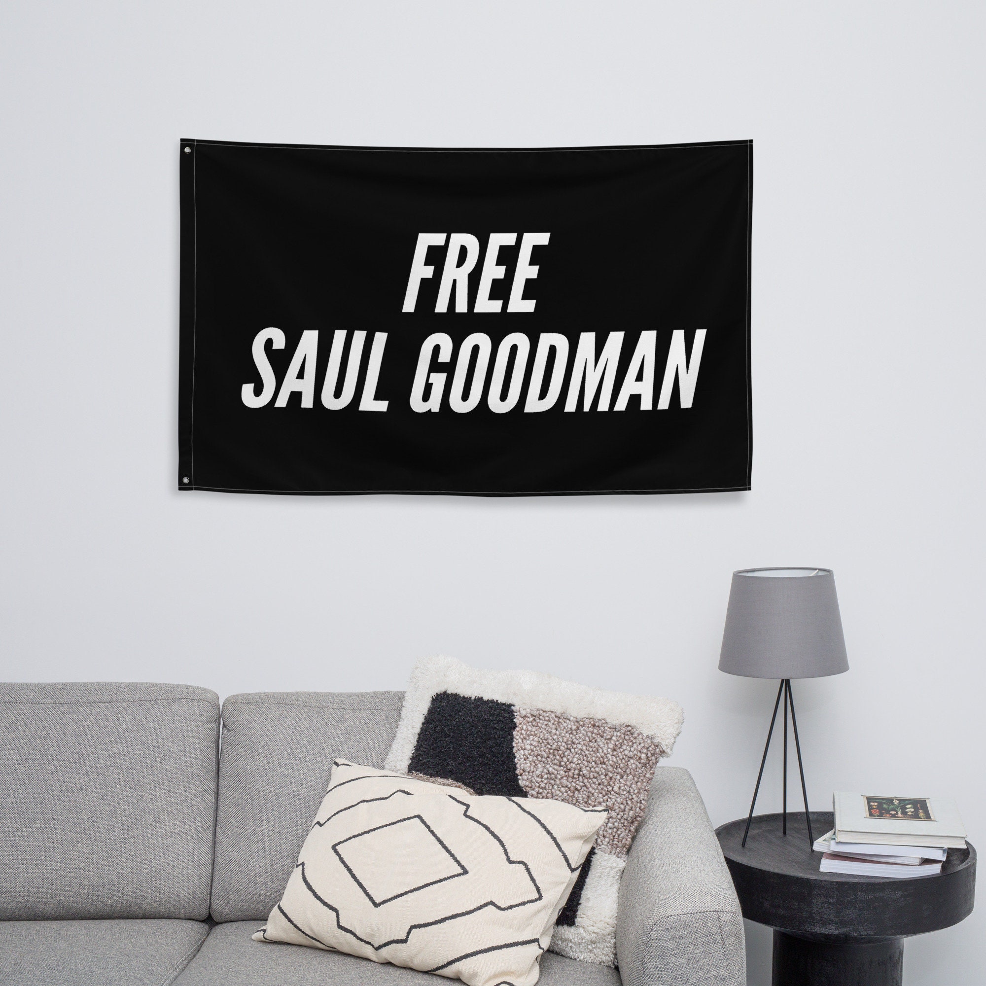 FREE SAUL GOODMAN Better Call Saul Flag, Funny Dorm Flag, Cool Gift ...