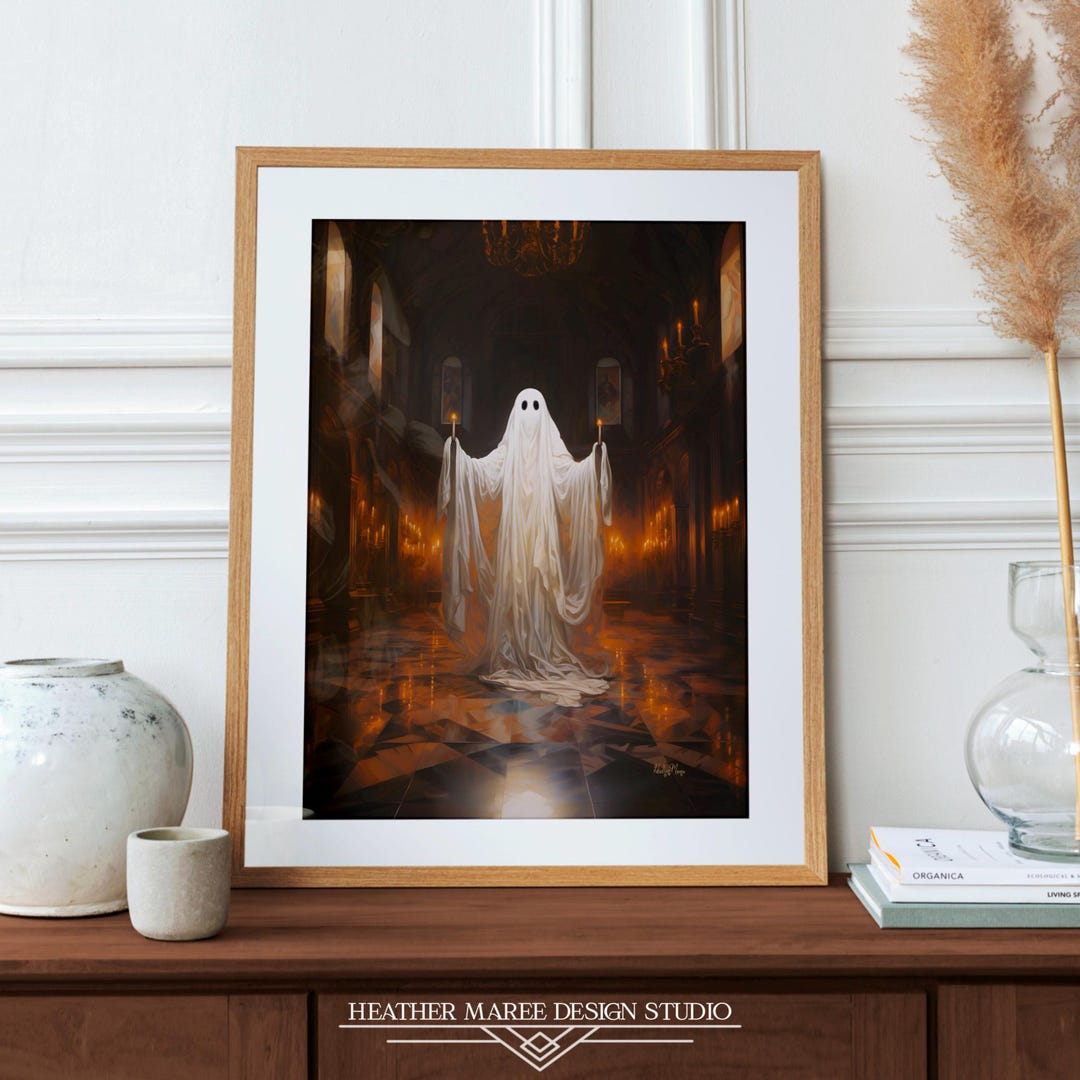 Ghost Portrait | Moody Fine Art Prints, Dark Traditional Home Decor ...