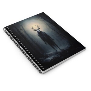 Slavic Wendigo Spiral Notebook | Aesthetic Spooky Diary, Wendigo Gifts ...