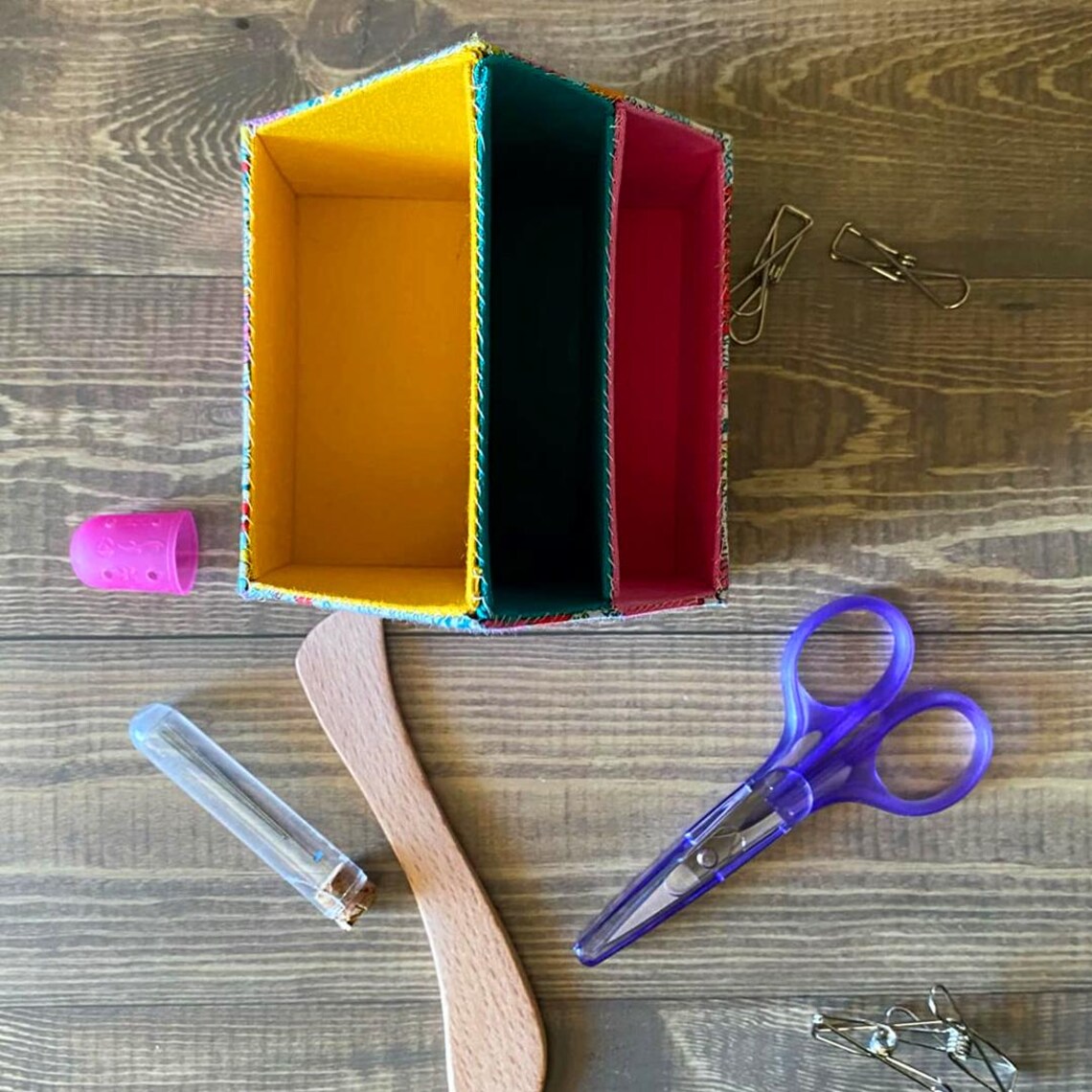 Lindenhof (notions) House - Download EPP Pattern - Etsy