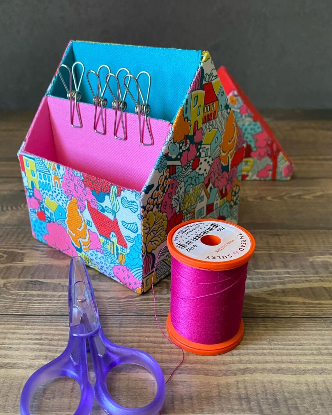 Lindenhof (notions) House - Download EPP Pattern - Etsy