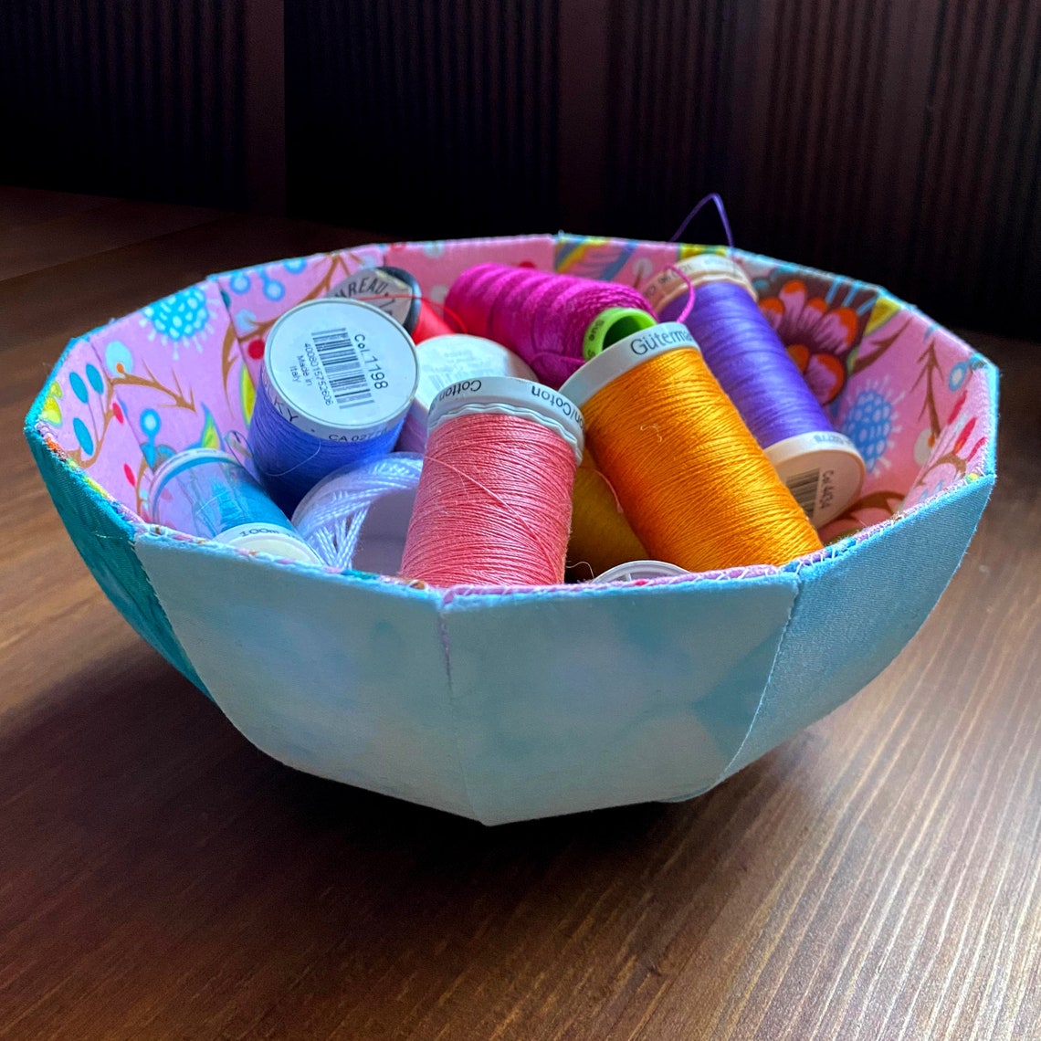Hemisphere EPP Bowl Pattern - Etsy