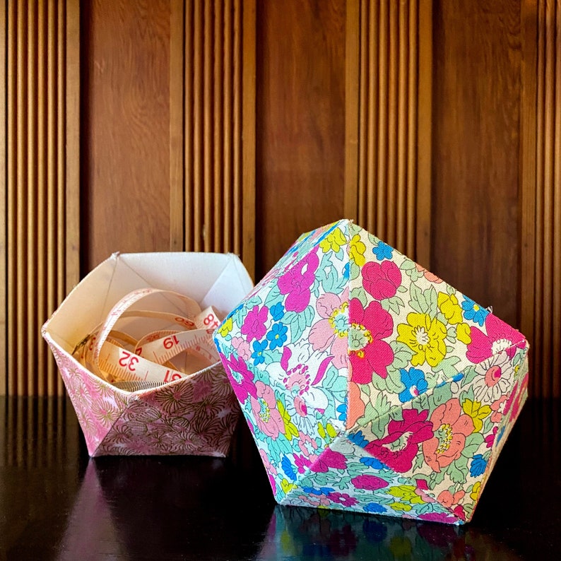 PDF Pattern - the Hedron Bowl (english Paper Piecing) - Etsy