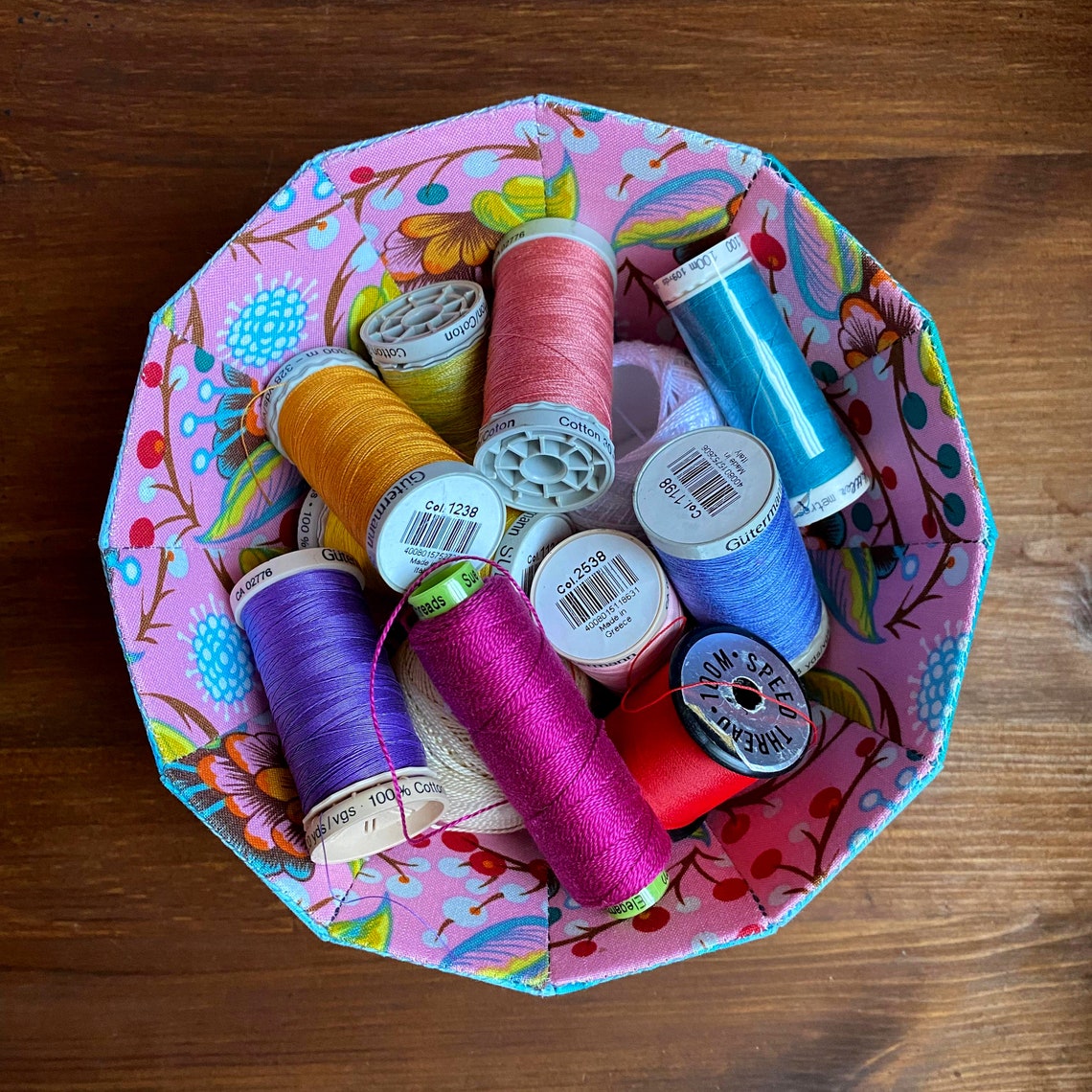 Hemisphere EPP Bowl Pattern - Etsy