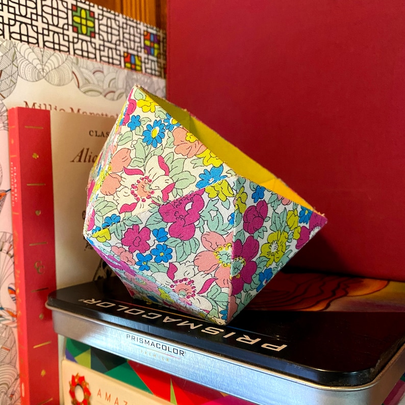 PDF Pattern - the Hedron Bowl (english Paper Piecing) - Etsy