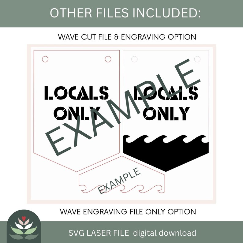 Locals Only | SVG | Digital Download | Surfing | Beach | Surfing Décor ...