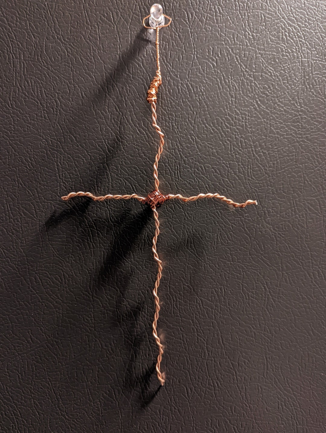 Twisted Wire Crucifix medium Size - Etsy