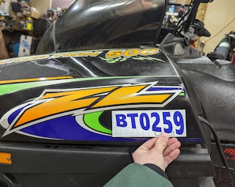 Snowmobile Stickers Custom - Etsy