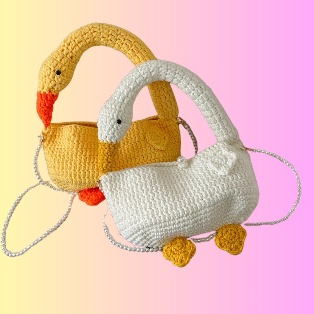 Goose Crochet Bag - Etsy