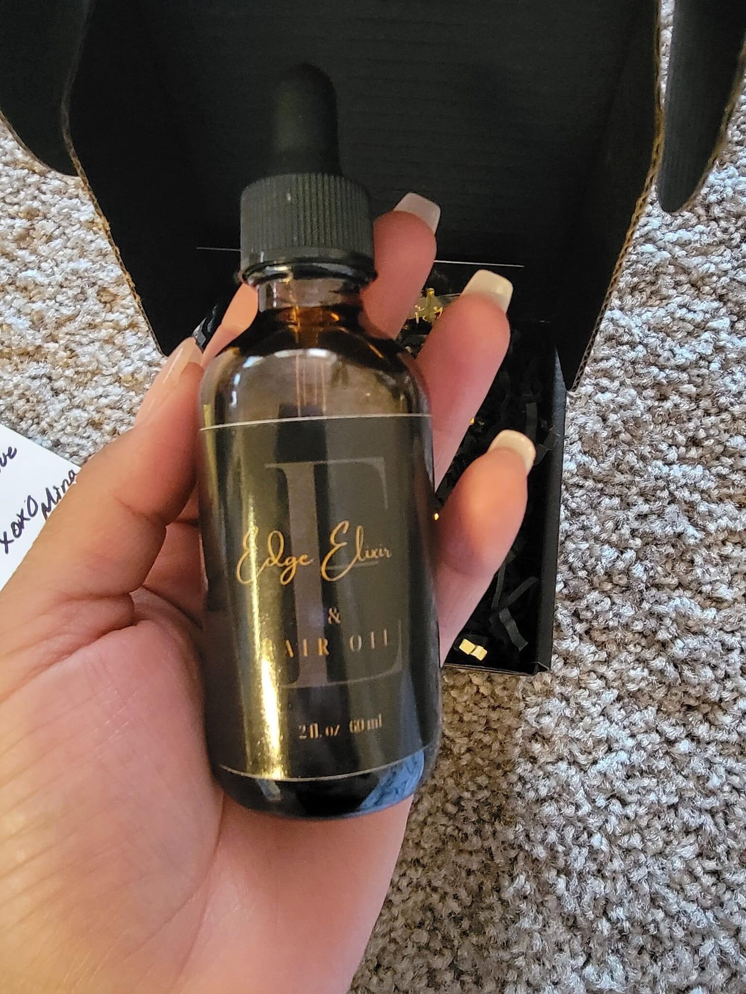 Edge Elixir & Hair Oil | Stimulating Hair and Scalp Oil | Anti-dandruff ...