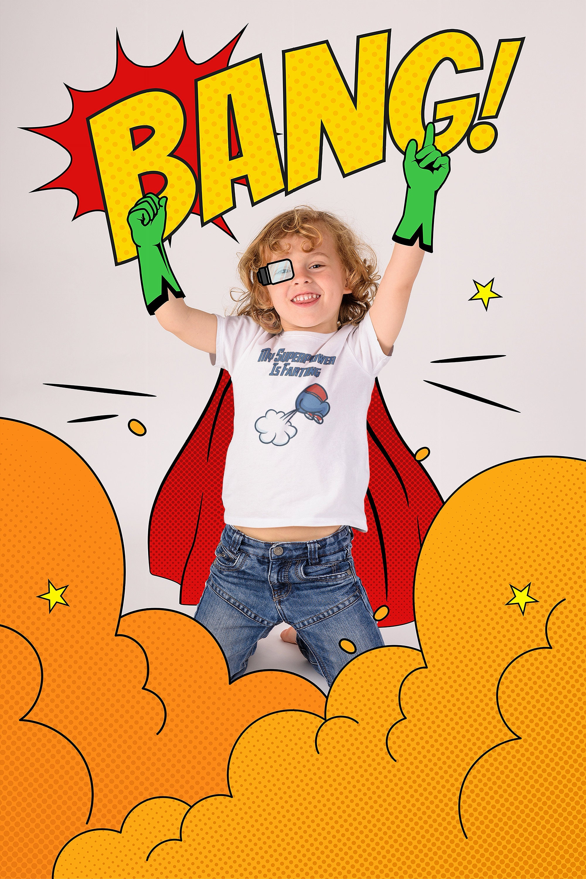 Farting is My Superpower is a Funny Fart T-shirt That Makes a Great ...