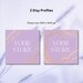 Purple Etsy Shop Banner Template: Editable Media Kit (digital Download ...