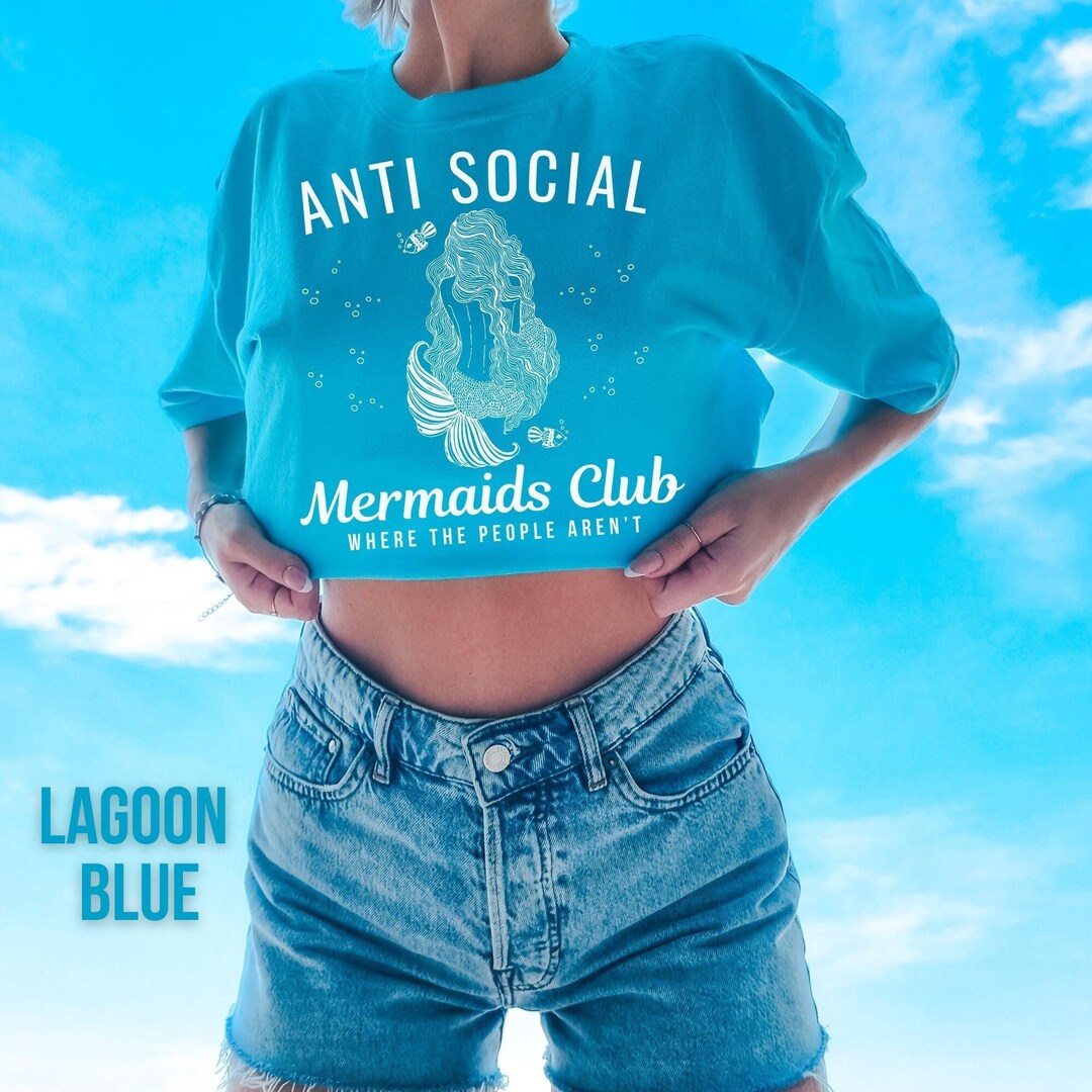 Mermaid Shirt Sirencore Aesthetic Clothing Oceancore Mermaidcore Shirt ...