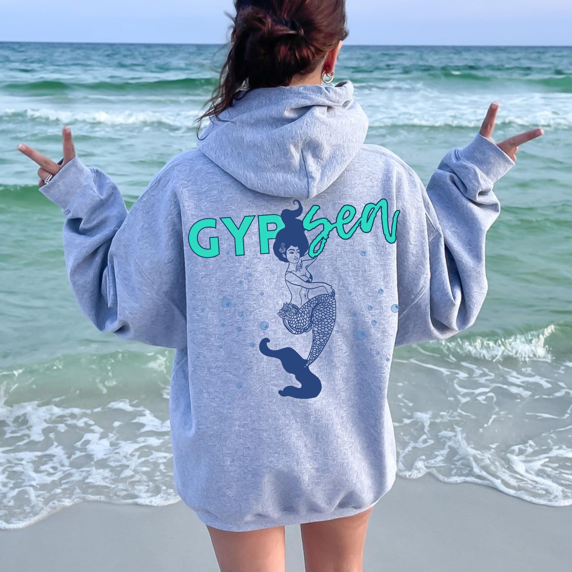 Mermaid Hoodie Mermaid Top Oceancore Bachelorette Mermaidcore Sirencore ...
