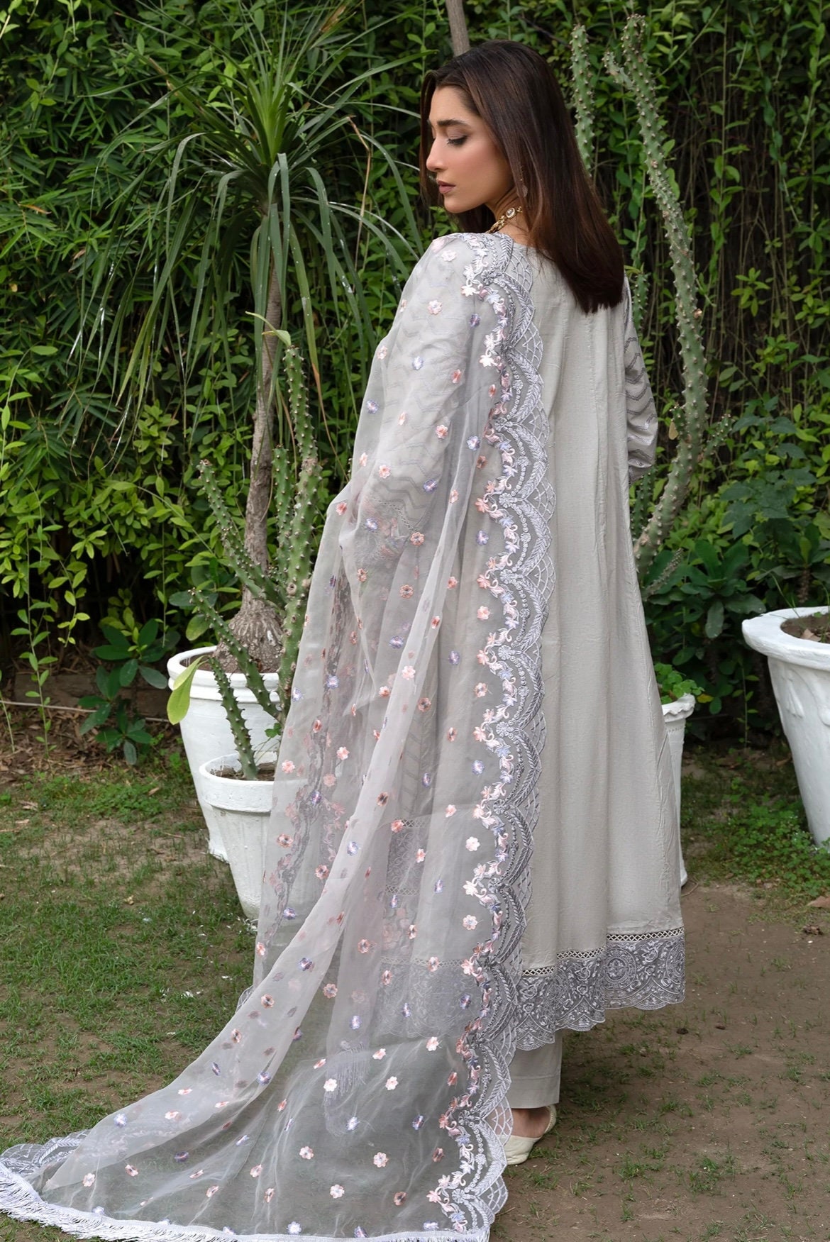 Pakistani Designer 3 Piece Readymade Outfit. Brand : Elahe - Etsy