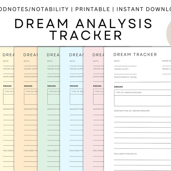 Dream Journal - Etsy