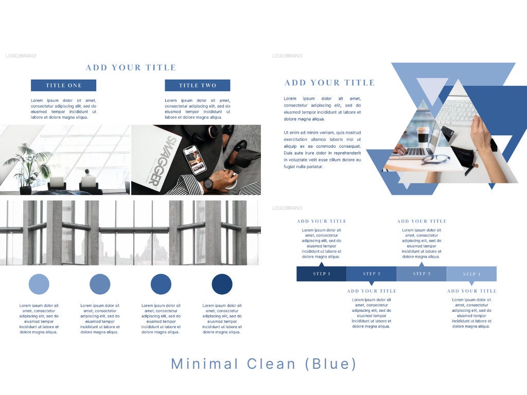 Minimal Clean Minimalistic Aesthetic Presentation Slides Template Canva ...