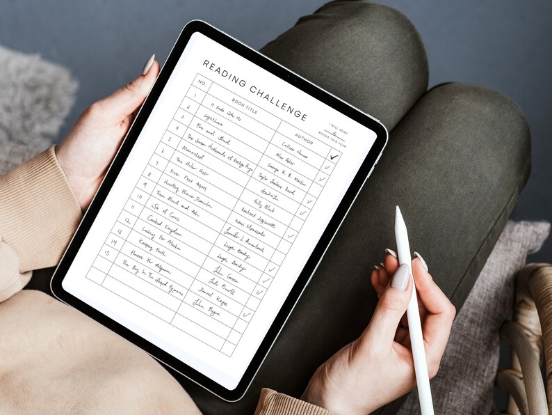 9 Reading Challenge Printables/book Reading Goal Tracker/100 Books ...