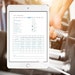 Daily Gym Fitness Tracker + FREE Body Measurements Tracker/monthly ...