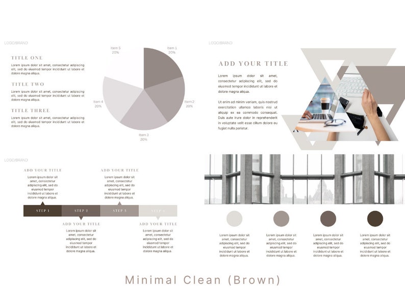 Minimal Clean Minimalistic Aesthetic Presentation Slides Template Canva ...