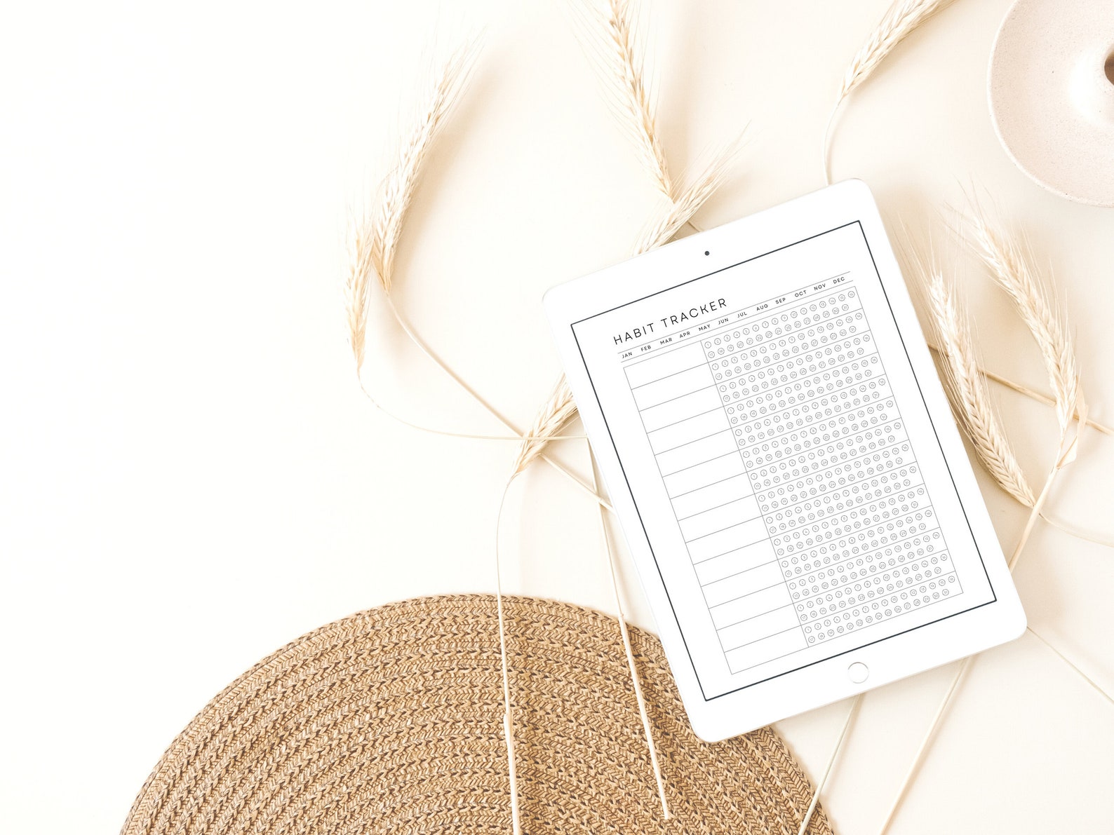 Minimalistic Daily Habit Tracker Printable/everyday Habit Tracker ...