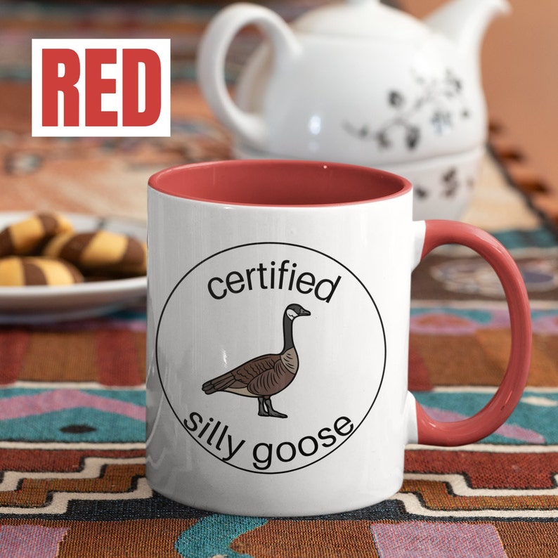 Certified Silly Goose Funny Meme and Tiktok 11 Oz Ceramic Coffee Tea ...