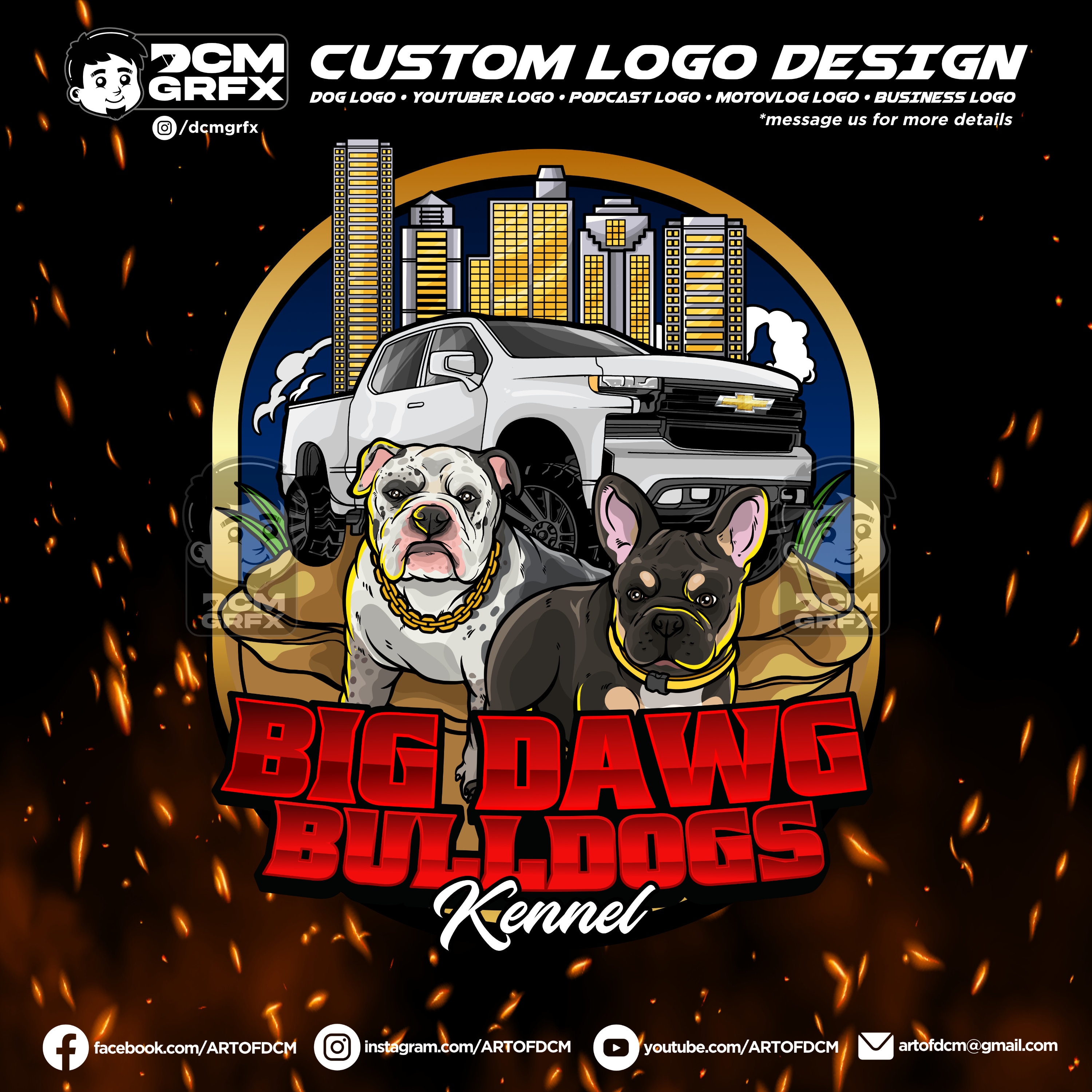 Custom Kennel Logo, Dog Logo, Breeder Logo - Etsy