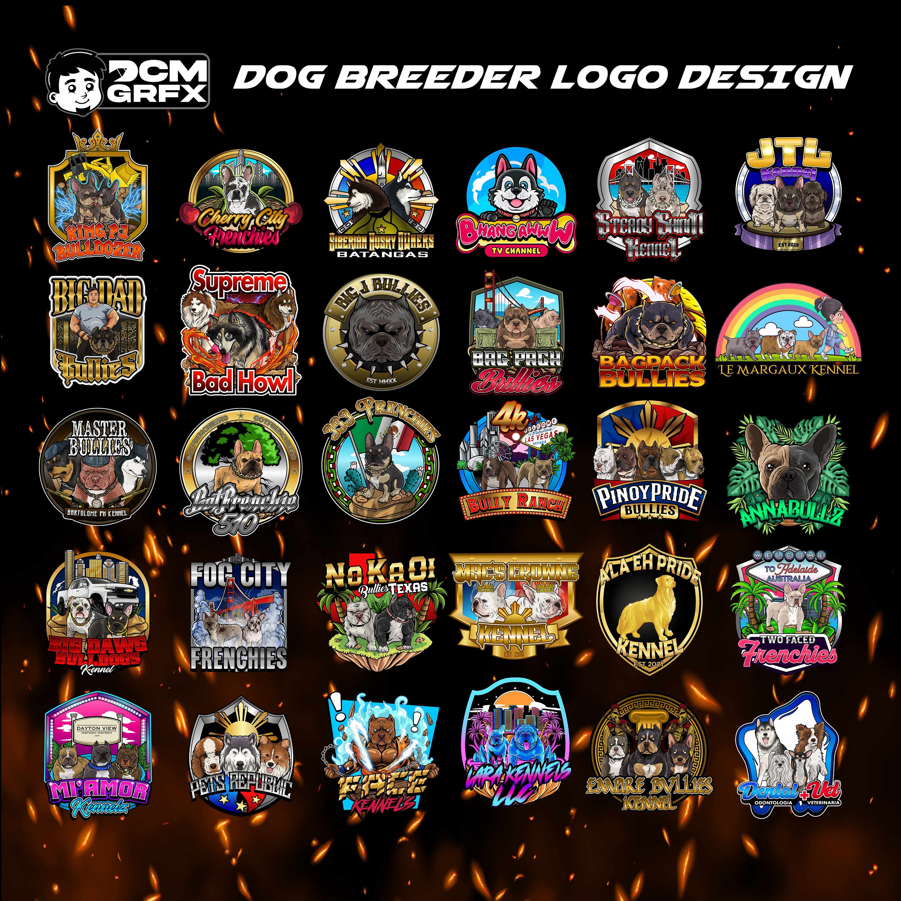 Custom Kennel Logo, Dog Logo, Breeder Logo - Etsy