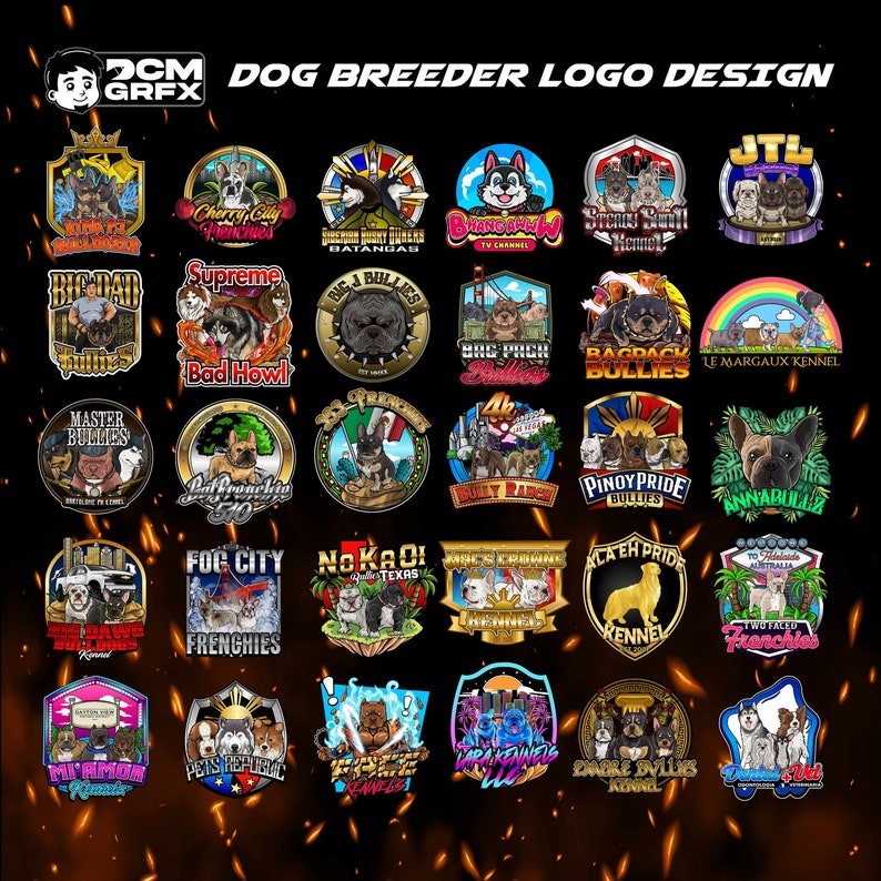 Custom Kennel Logo, Dog Logo, Breeder Logo - Etsy