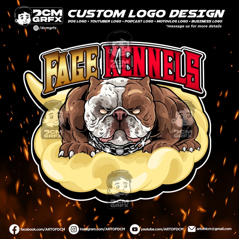 Custom Kennel Logo, Dog Logo, Breeder Logo - Etsy