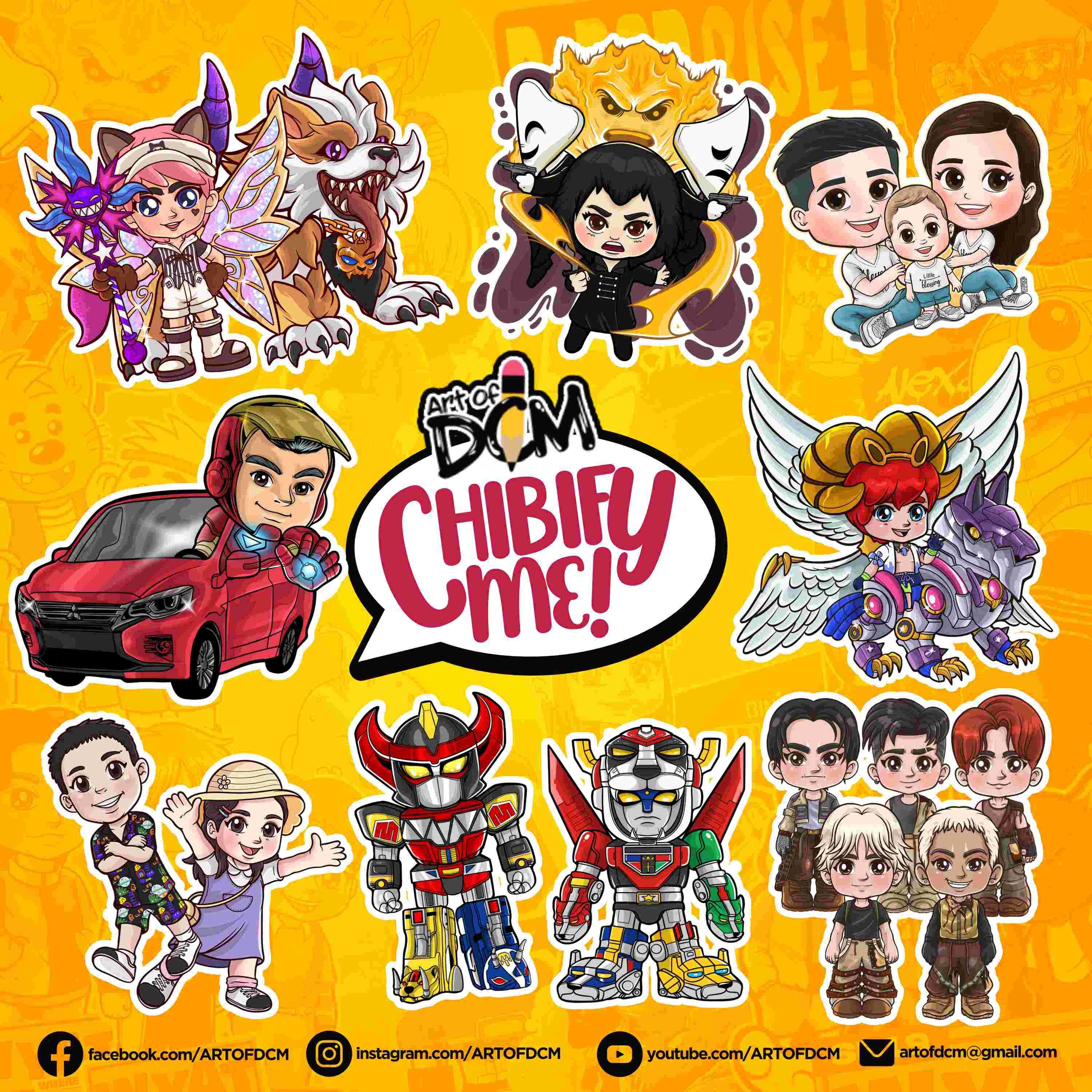 Couple Chibify Me, Chibi Drawing, Cartoonize Me, Cartoon Drawing - Etsy