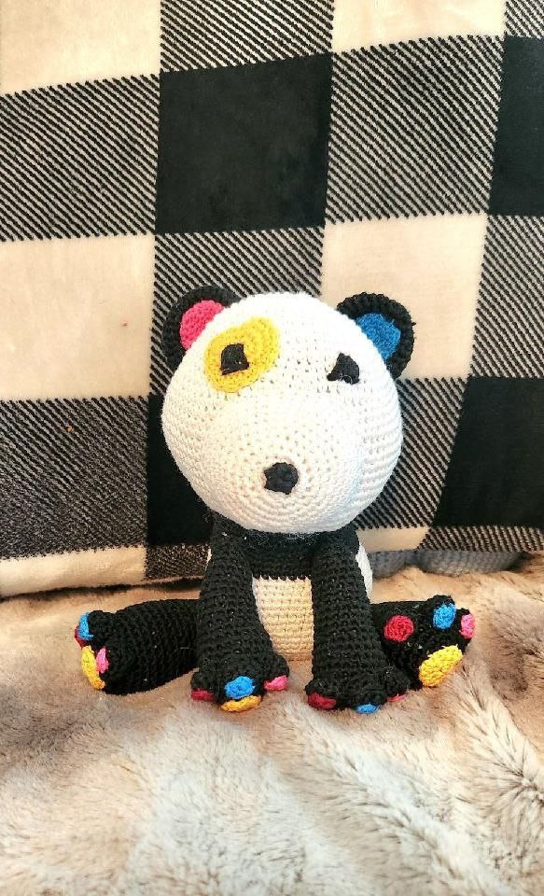 Pan Panda Crochet Critter - Etsy