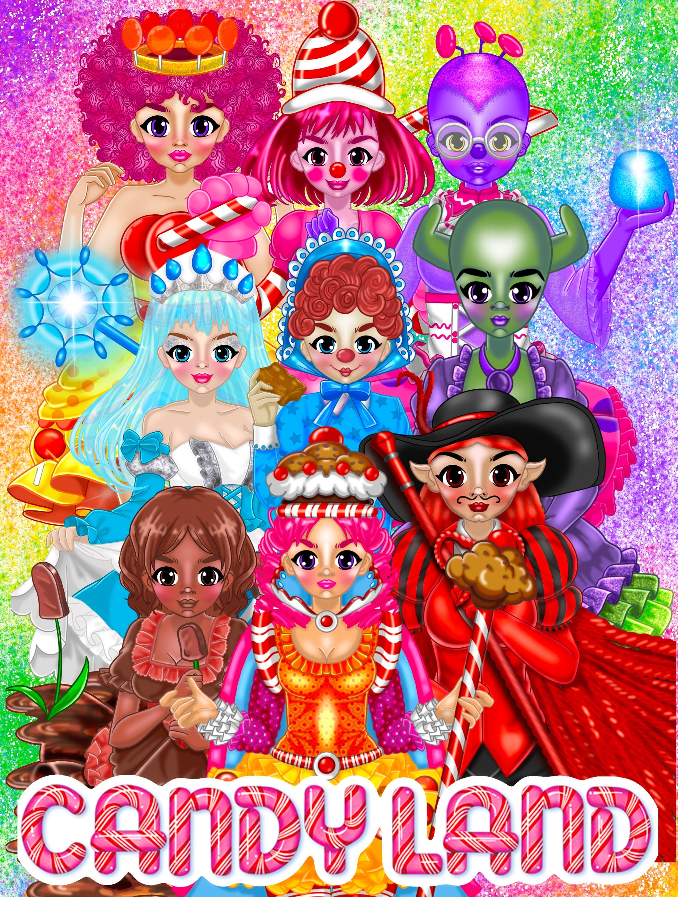 Candyland Plumpy Costume