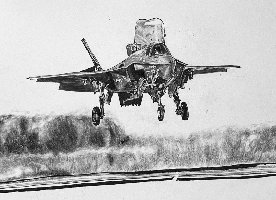 Lockheed Martin F-35 Lightning II Print - Etsy