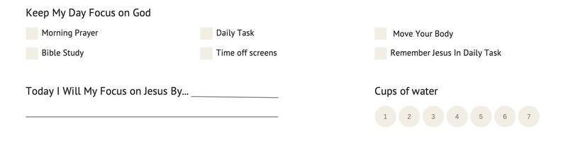 Daily Jesus Tracker - Etsy