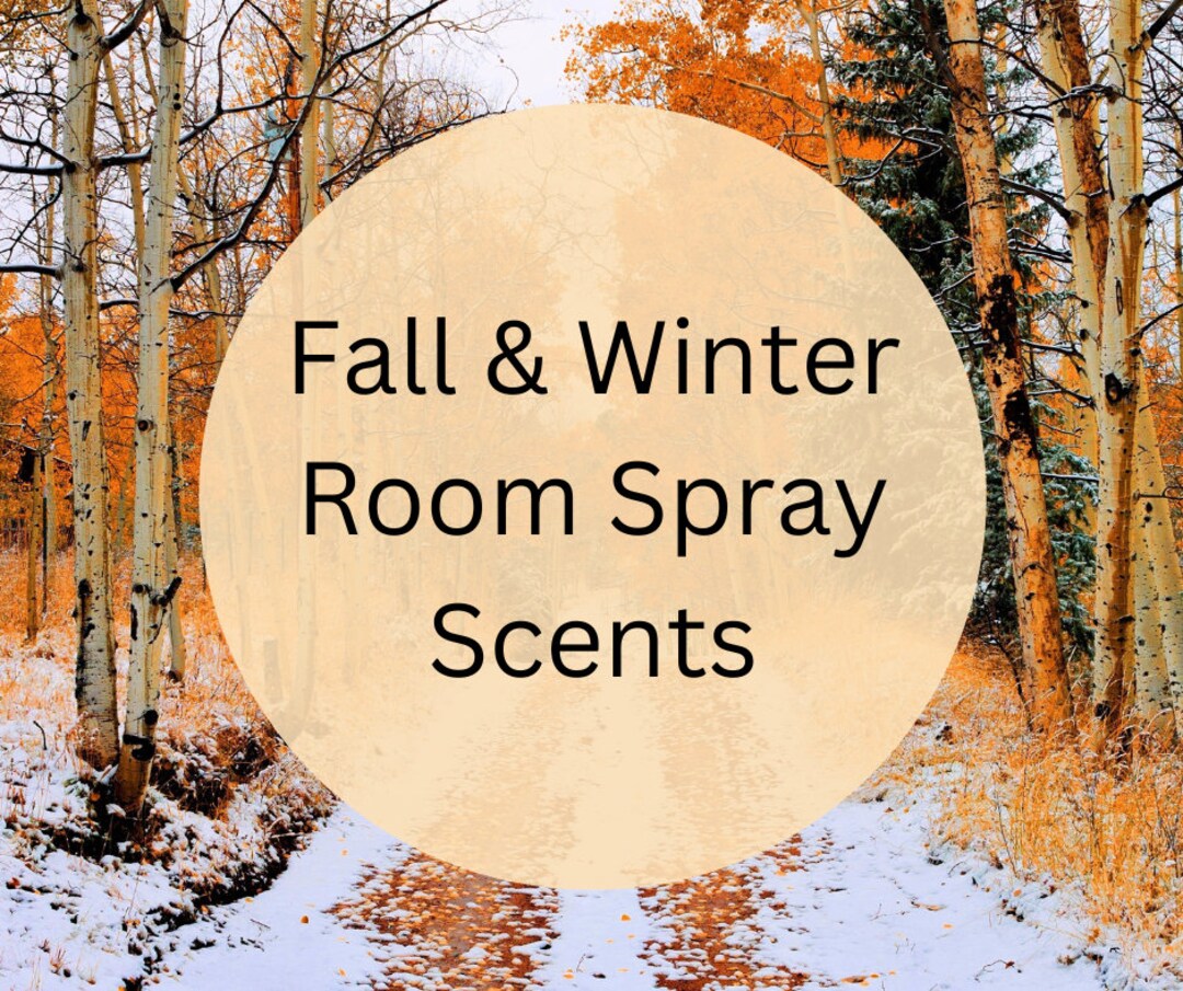 Fall & Winter Room Spray Scents 2.5oz or 4oz - Etsy