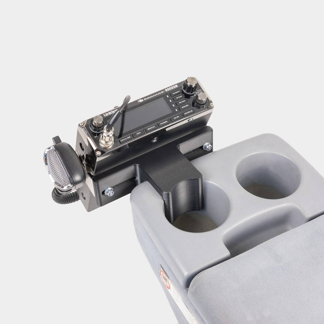 Police Scanner Radio Mount For 2019-2024 Silverado & Sierra With Flip ...