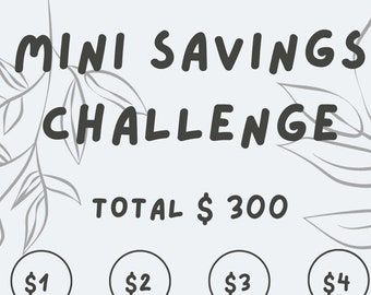 Digital Printable A6 Mini Savings Challenge - Travels - Etsy