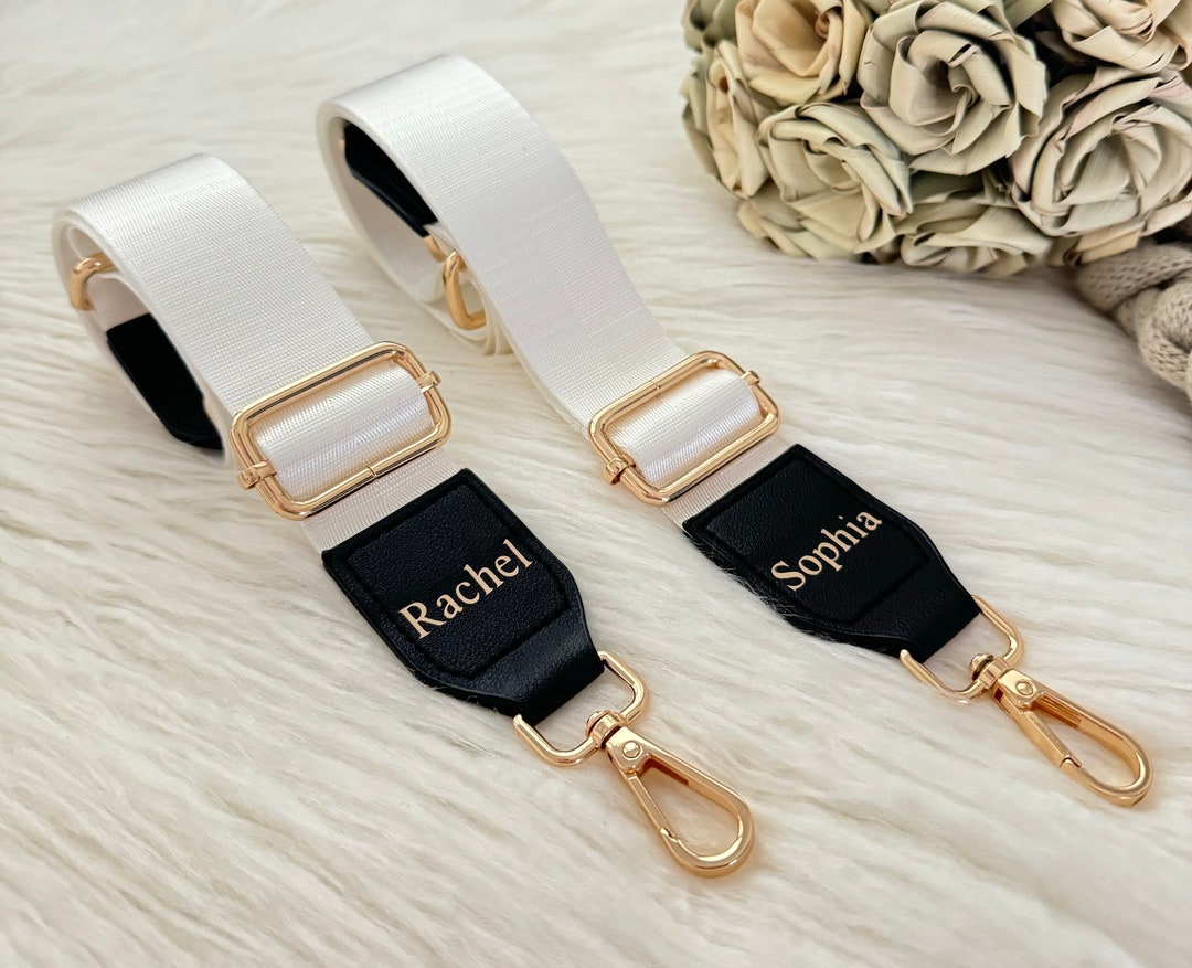 Name Purse Straps Solid Colors | Game Day Crossbody Straps ...