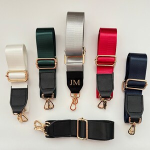 Initial Purse Straps Solid Colors Game Day Crossbody Straps ...